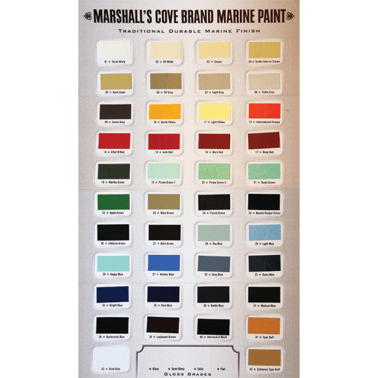 Marshall's Cove Marine Paint 01-4-G | Fisheries Supply