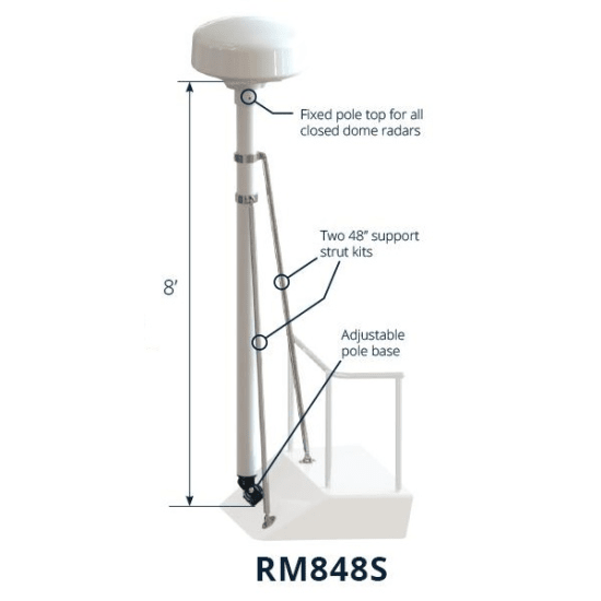 8 FT Tall Pole Kit