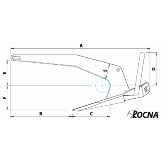 Rocna Anchor - Rocna Anchors | Fisheries Supply
