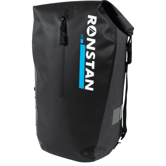Ronstan Dry Roll-Top 30L Backpack, Black & Grey | Fisheries Supply
