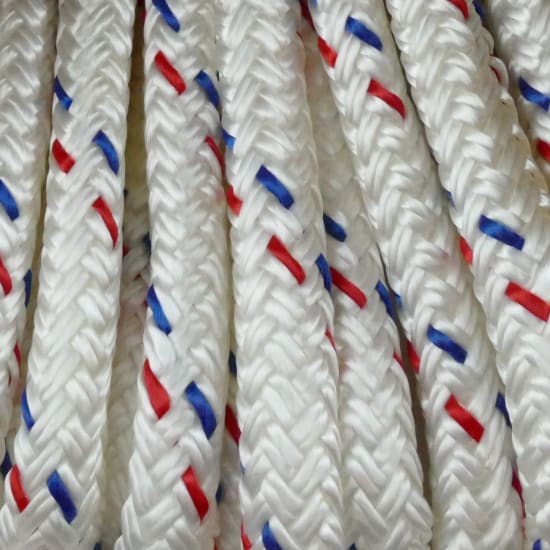 Samson HarborMaster Dock Lines - White w/ Tracers | Fisheries Supply