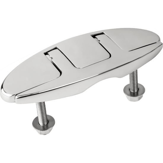 Oval Folding Cleat with Hidden Hex Bolts