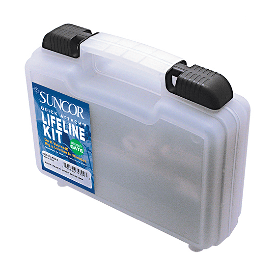 Suncor Quick Attach Lifeline Kit | Fisheries Supply Suncor Quick Attach Lifeline Kit | Fisheries Supply