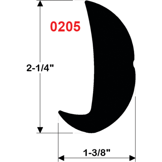 Rigid Vinyl Rub Rail - TACO Marine | Fisheries Supply