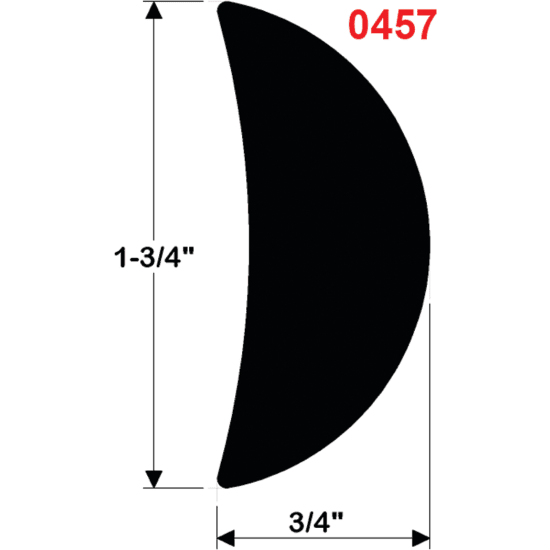Rigid Vinyl Rub Rail - TACO Marine | Fisheries Supply