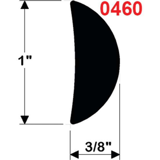 Rigid Vinyl Rub Rail - TACO Marine | Fisheries Supply
