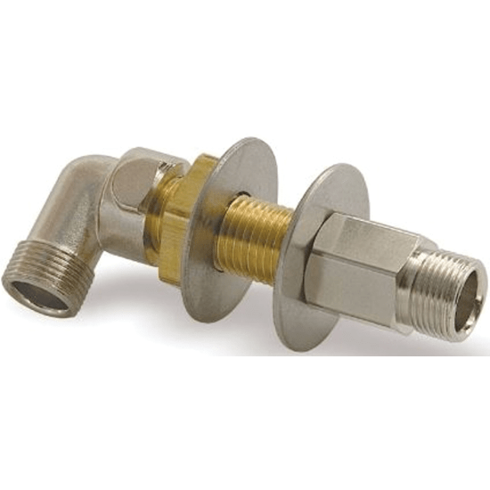 SeaStar Single Cylinder Through Bulkhead Fitting