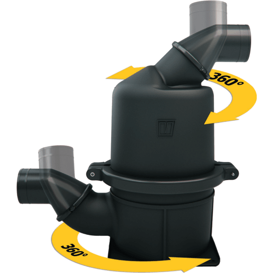 Heavy Duty Waterlock Mufflers - HPW Series