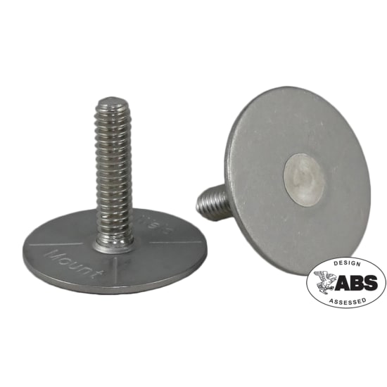 Stainless Steel Stud Mounts - Weld Mount | Fisheries Supply