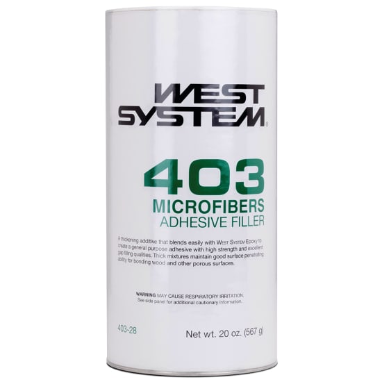 West System 403 Microfibers Epoxy Resin Filler | Fisheries Supply