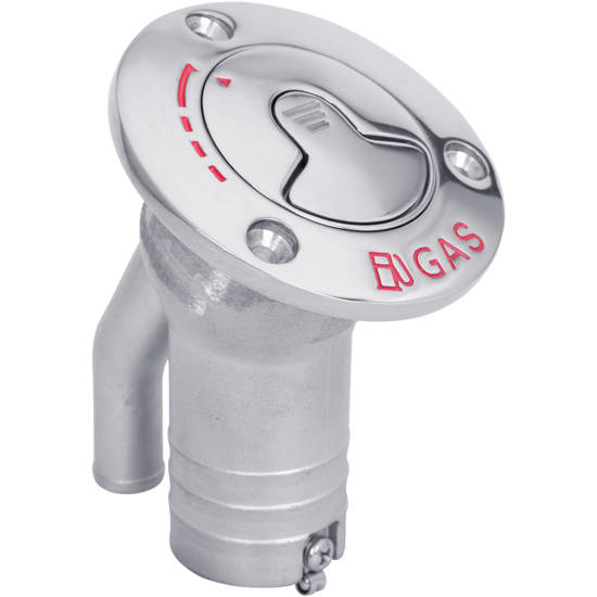 EPA Compliant Vented Angled 1/4 Turn Deck Fill - White Water Marine ...