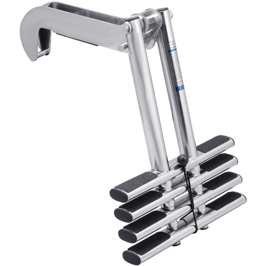 Stainless Steel Telescoping Dive Door Ladder, Wall Mount - White Water ...