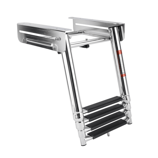 Windline SM-4XB Slide Mount Telescoping 4 Step Ladder | Fisheries Supply