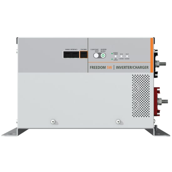 3000W Freedom SW Sine Wave Inverter Chargers - 12 or 24V DC, 120V AC, 75A