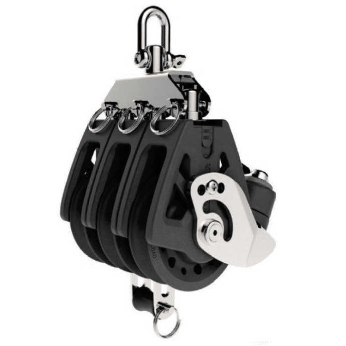 Lewmar 60 mm Synchro Triple Block - Swivel, Becket, CC | Fisheries Supply