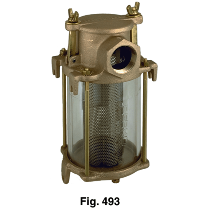 493 Series Intake Water Strainers - Perko | Fisheries Supply