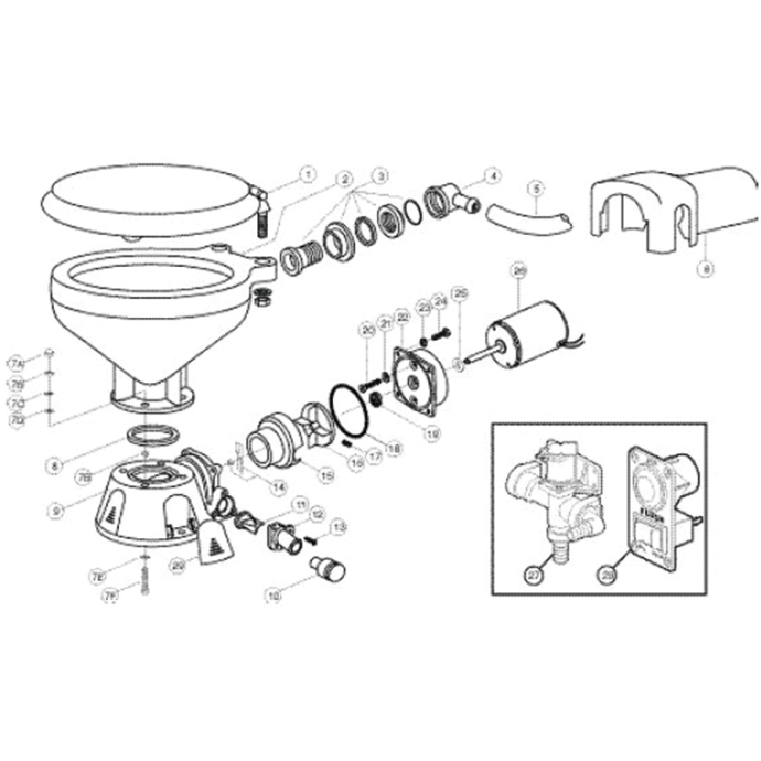 Jabsco 90197-0000 | Fisheries Supply