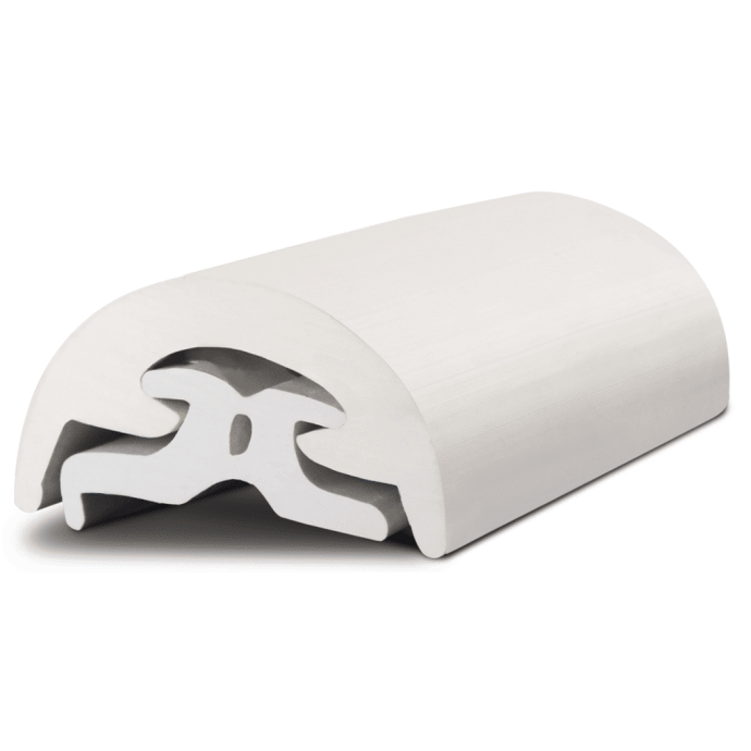 Radial Soft Profile Rub Rail - Tessilmare from Mate USA | Fisheries Supply