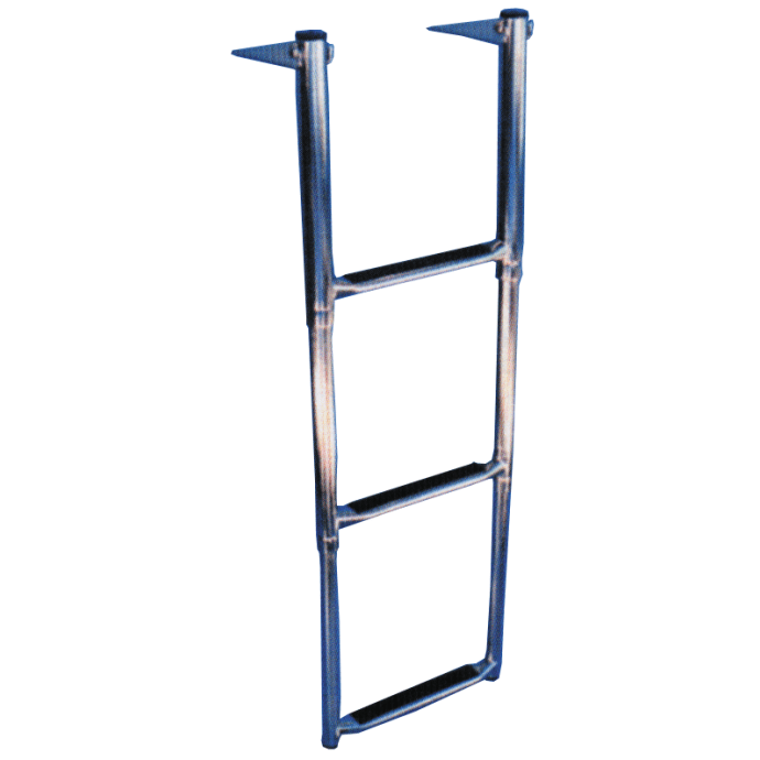 Windline TDL3X Over Platform Telescoping Drop Ladder | Fisheries Supply
