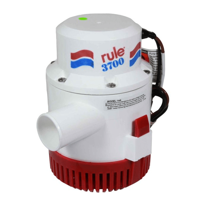 3700 GPH Bilge Pump - Rule | Fisheries Supply
