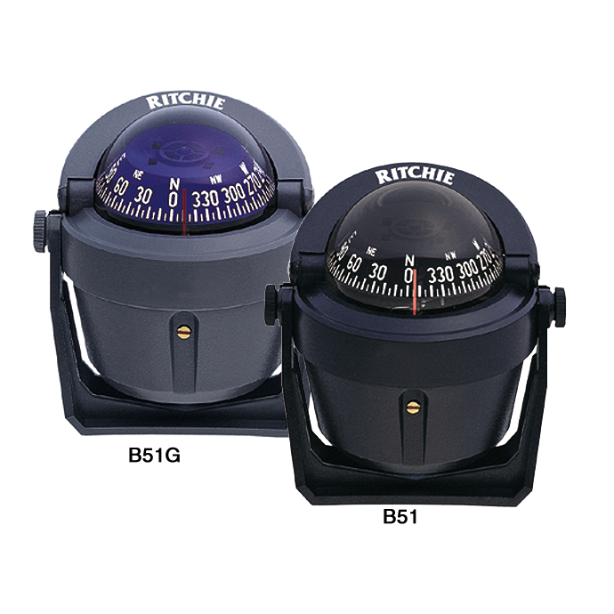 Explorer Bracket Mount Compasses - 2-3/4" Dial - Ritchie Navigation ...