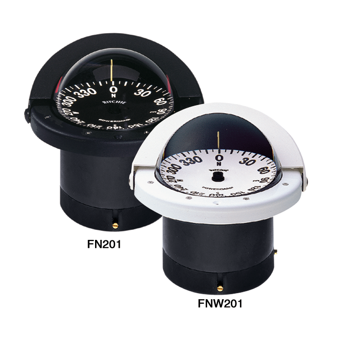 Navigator Flush Mount Compasses - 4-1/2" Dial - Ritchie Navigation ...