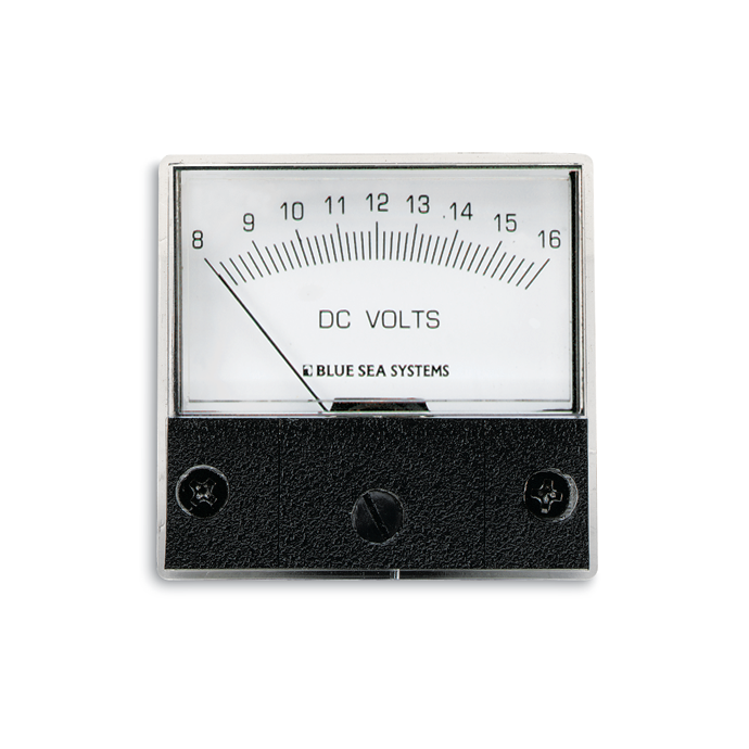 DC Micro Analog Voltmeters - Blue Sea Systems | Fisheries Supply