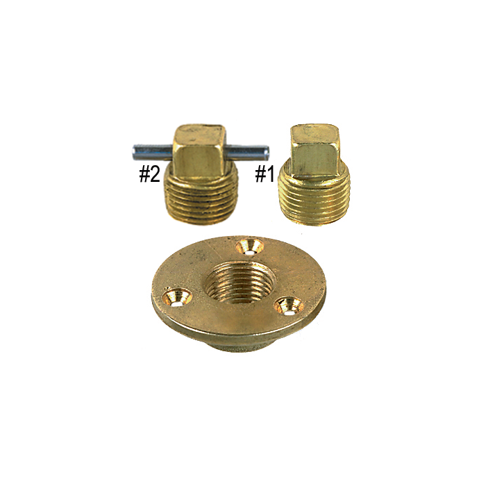 Garboard Drain Plug - 0714/0742 - Perko | Fisheries Supply