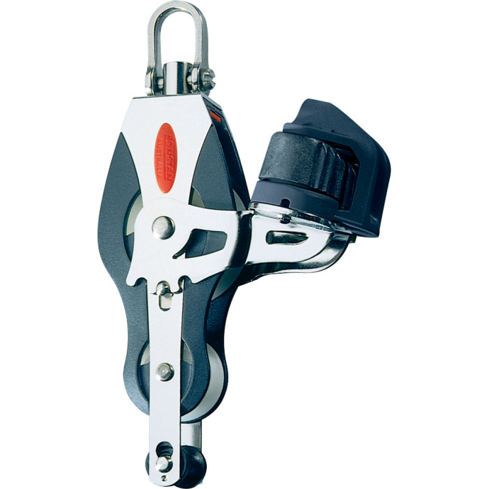 Ronstan 40 mm Utility Fiddle Block - Becket, Cam Cleat | Fisheries Supply