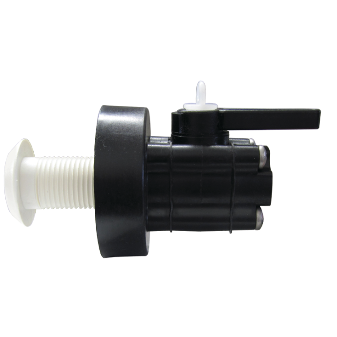 Marelon Full-Flow Seacock - Thru-Hull x Ball Valve x Female NPT - OEM ...