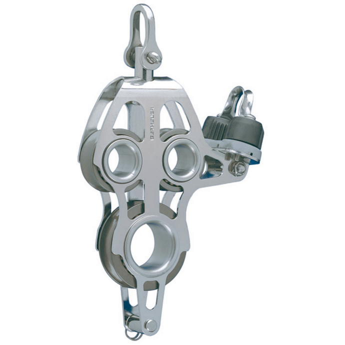 Garhauer Marine 64mm Series 40 Fiddle Block - Swivel, Becket, Cam ...
