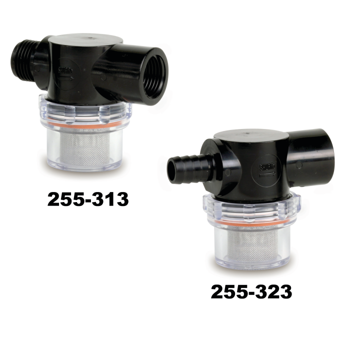 Twist-On In-Line Pump Strainers - Shurflo | Fisheries Supply