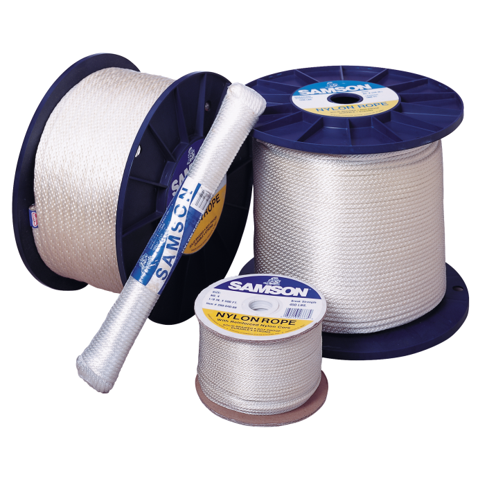 Solid Braid White Nylon - Samson | Fisheries Supply