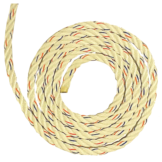Poly-Plus 3-Strand Rope - White - Continental Western | Fisheries Supply