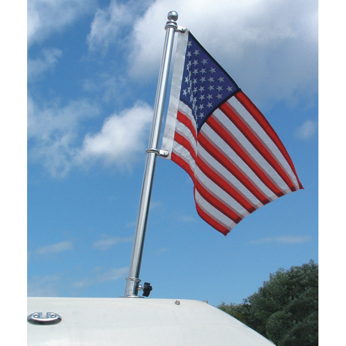 Taylor Made Stainless Steel Flag Pole Sets | Fisheries Supply