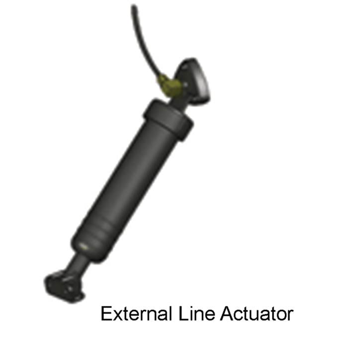 Complete Hydraulic Trim Tab System - with External Lines