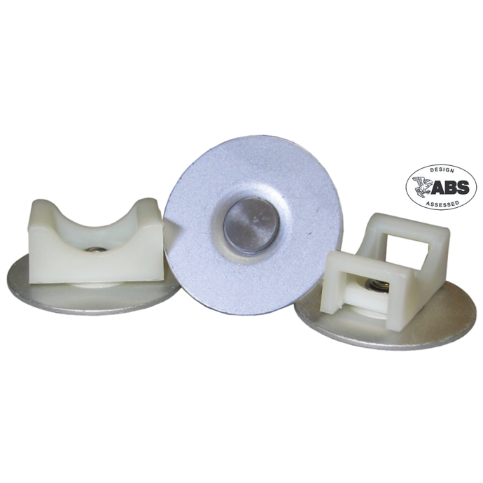 AT-7 Aluminum Base Wire Tie Mount - Weld Mount | Fisheries Supply