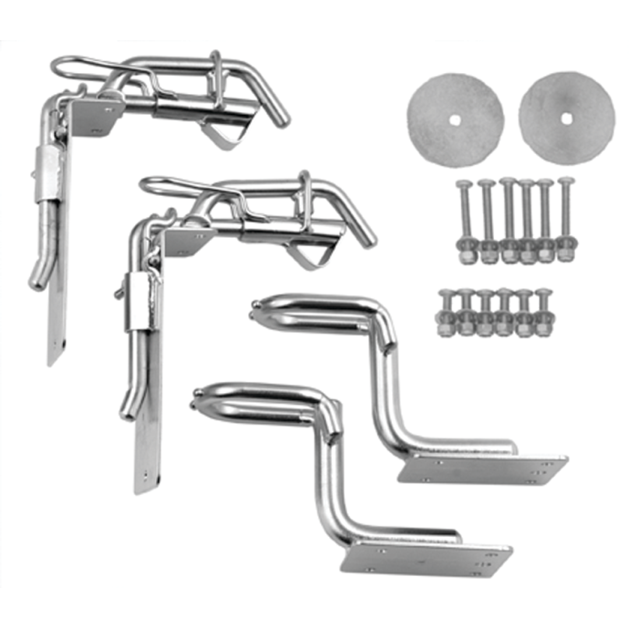 SD4/SD6 - Snap Davit Kit w/Raised Swim Step Hooks - for 6-9 ft ...