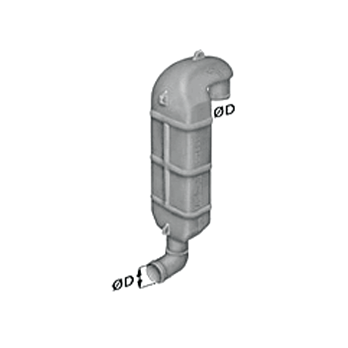 Gooseneck - Small - Vetus | Fisheries Supply