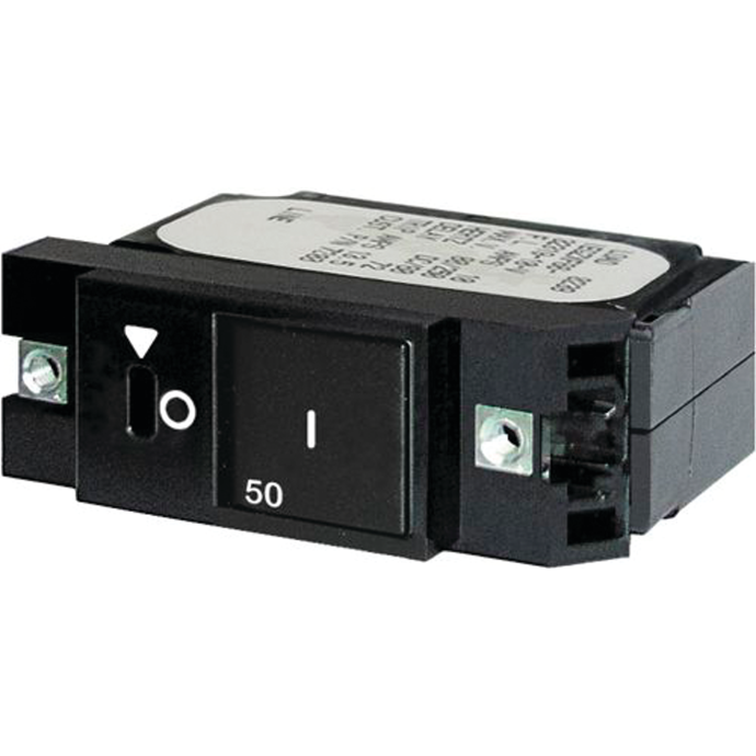 AC/DC Single Pole Slot Reset Rocker Circuit Breakers - Blue Sea Systems ...