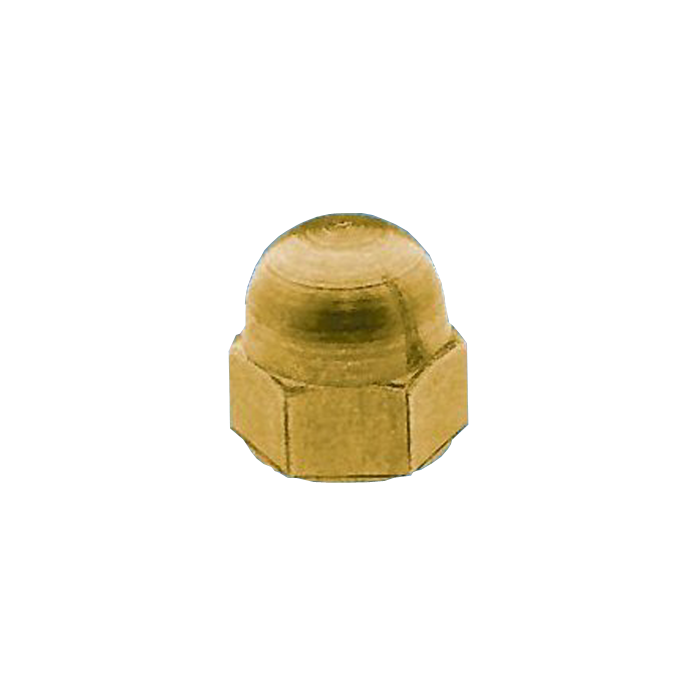 Cap Nut - Brass - Fasco Fastener | Fisheries Supply