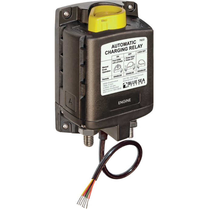 Blue Sea Systems 7622 - ML-ACR Automatic Charging Relay | Fisheries Supply