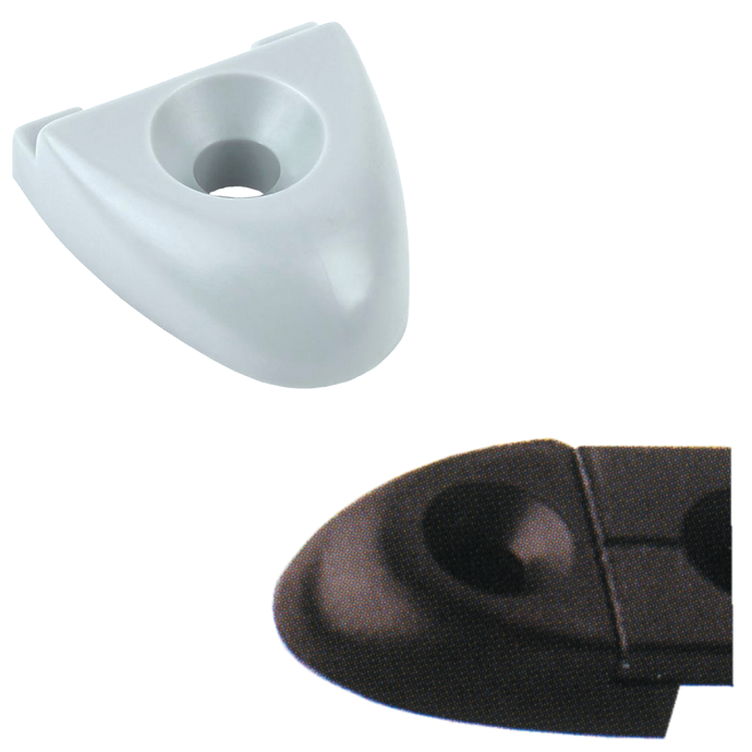 3/4" T-Track End Stops - Schaefer Marine | Fisheries Supply
