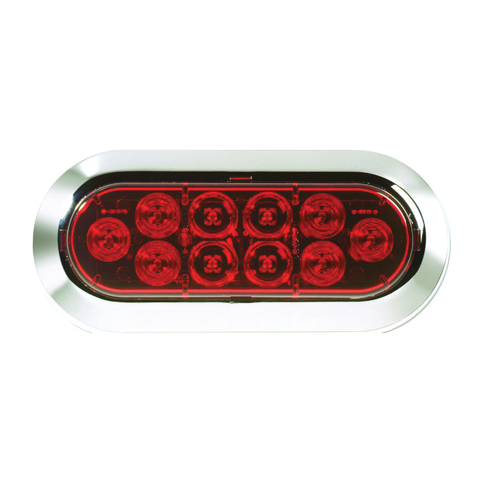 LED Oval 6" Stop, Tail, Turn Light - Innovative Lighting | Fisheries Supply