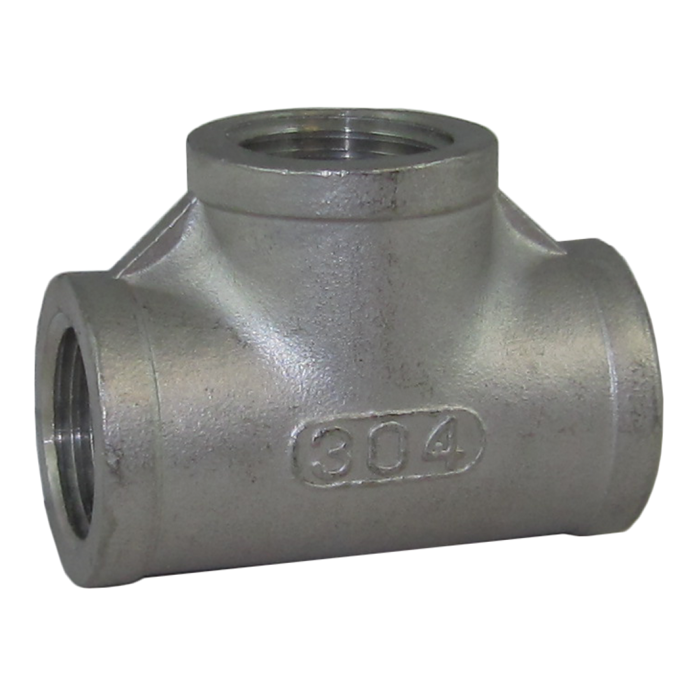 Stainless Steel Pipe Tees - Midland Metals | Fisheries Supply