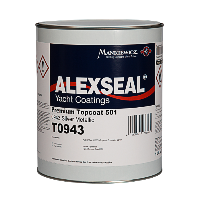 Premium Topcoat 501 - Metallics - Alexseal Yacht Coatings | Fisheries ...