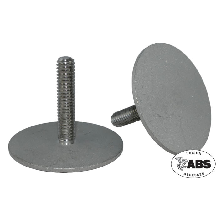 5/16-18 HS200 Threaded Stainless Steel Stud Mounts