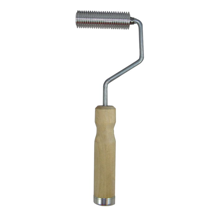 Aluminum Laminating Roller w/Wooden Handle