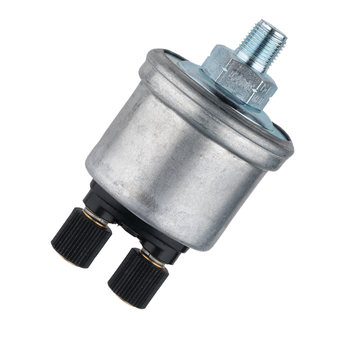 Single Station Oil Pressure Senders - for VDO Gauges Reading to 150 PSI with Warning Indicator ...