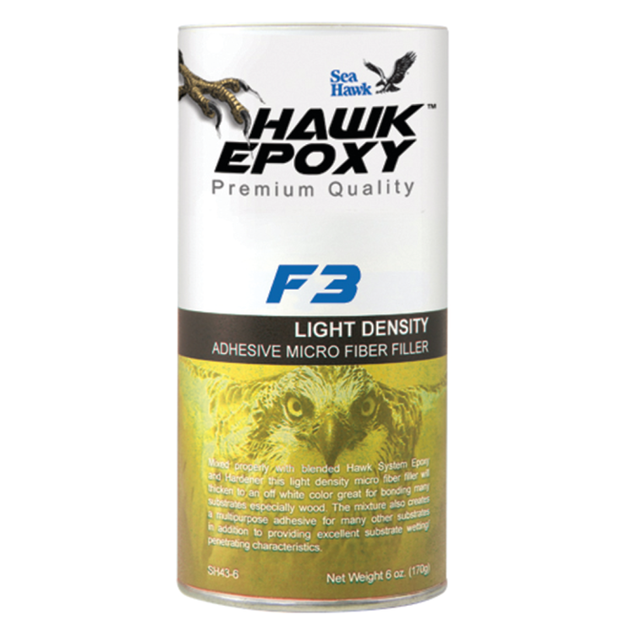Hawk Epoxy F3 Light Density Adhesive Micro Fiber Filler